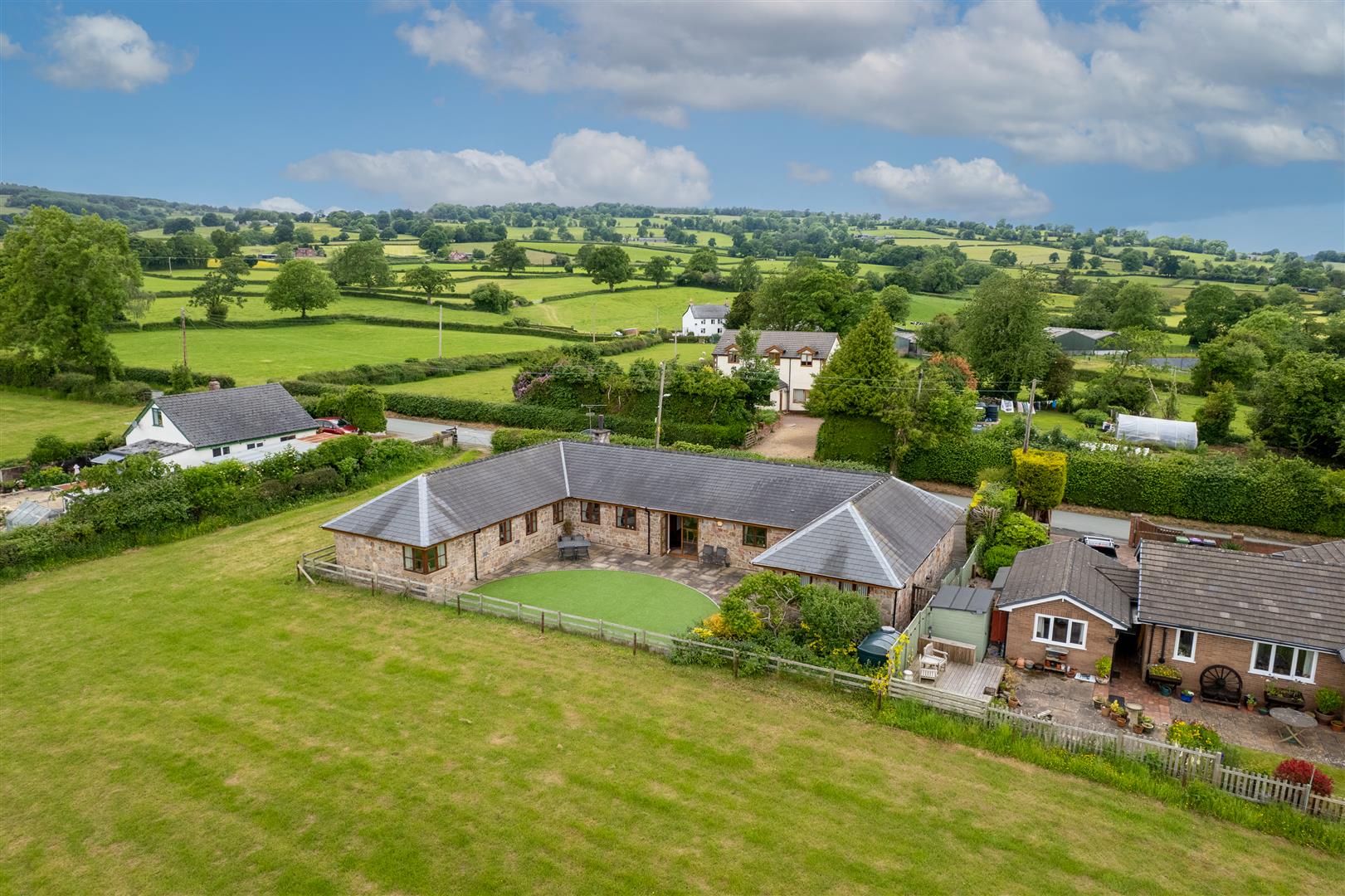 New Barn The Wern, Oswestry, SY10 7LH SSTC | Monks Estate & Letting Agents